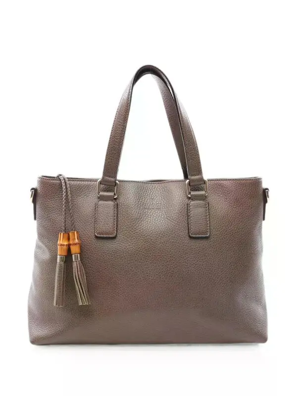 Gucci 2010s Tassel-detail Tote Bag