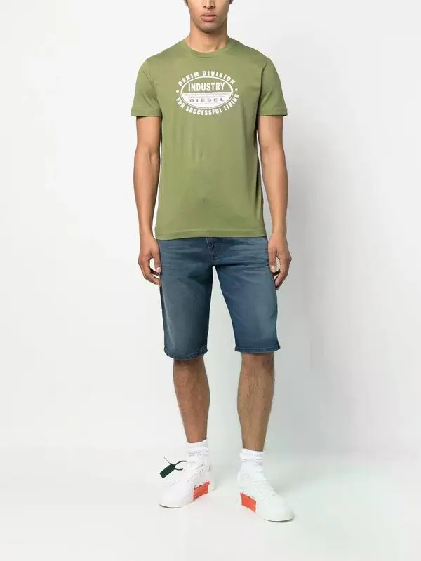 DIESEL® D-krooley Drawstring-waist Denim Shorts