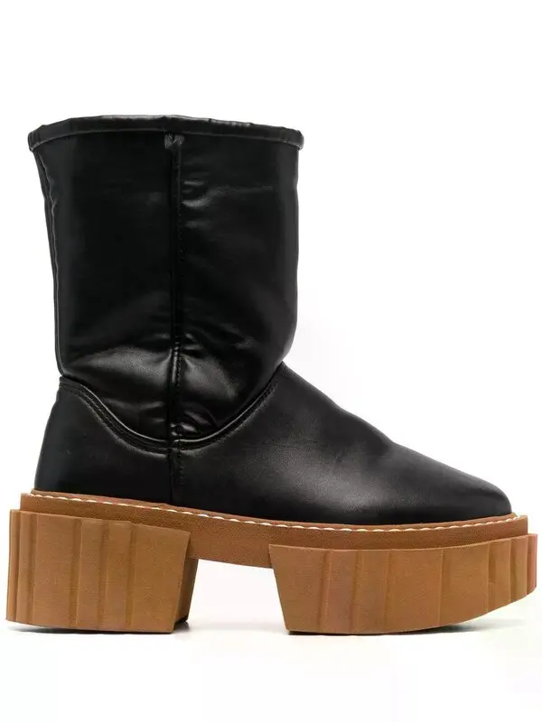 Stella McCartney Emilie Platform Boots - Black