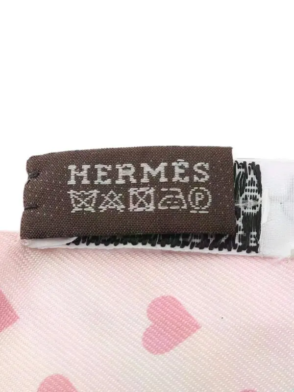 Hermès 2000s Brides De Gala Love Twilly Scarf