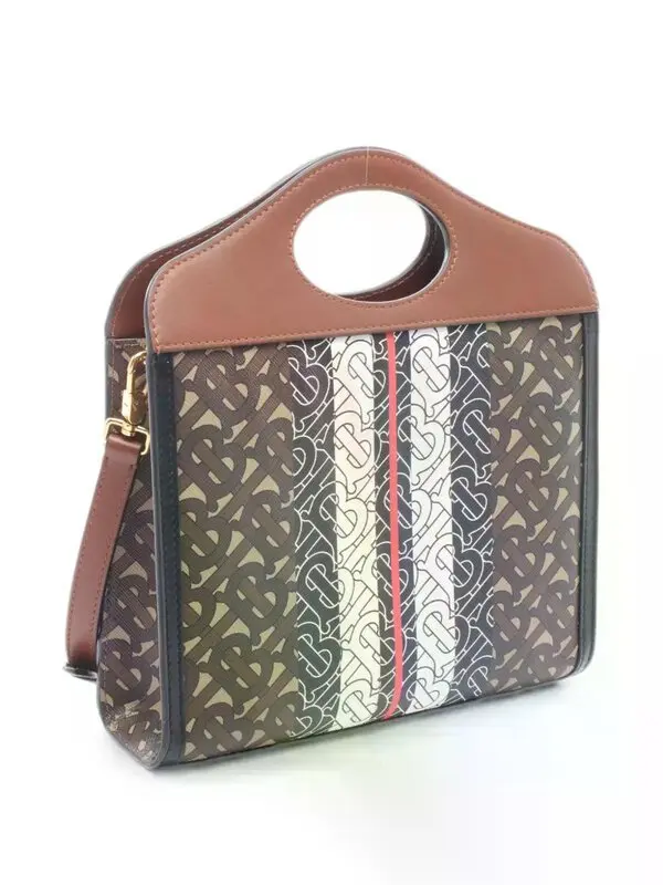 Burberry 2010s Mini Pocket Monogram Handbag