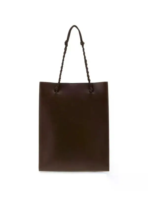 JIL SANDER Tangle Leather Tote Bag