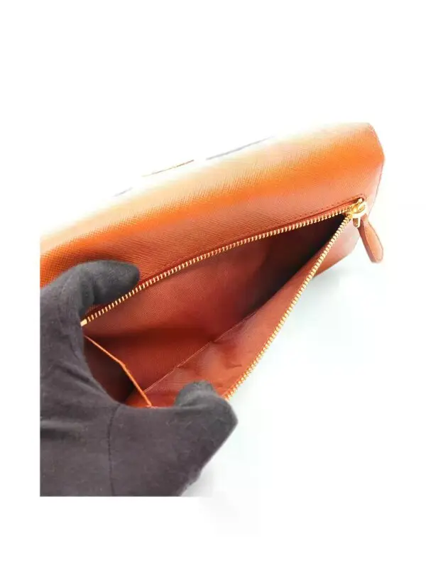 Prada 2010s Saffiano Bi-fold Long Wallet