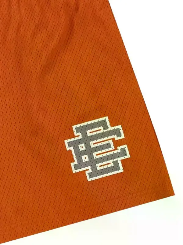 ERIC EMANUEL Ee Basic Mesh-effect Shorts - Orange