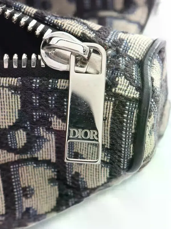 Dior 2010s Saddle Oblique Jacquard Belt Bag