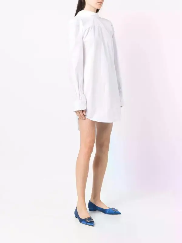 Viktor & Rolf Long Sleeve Button-front Shirt Dress