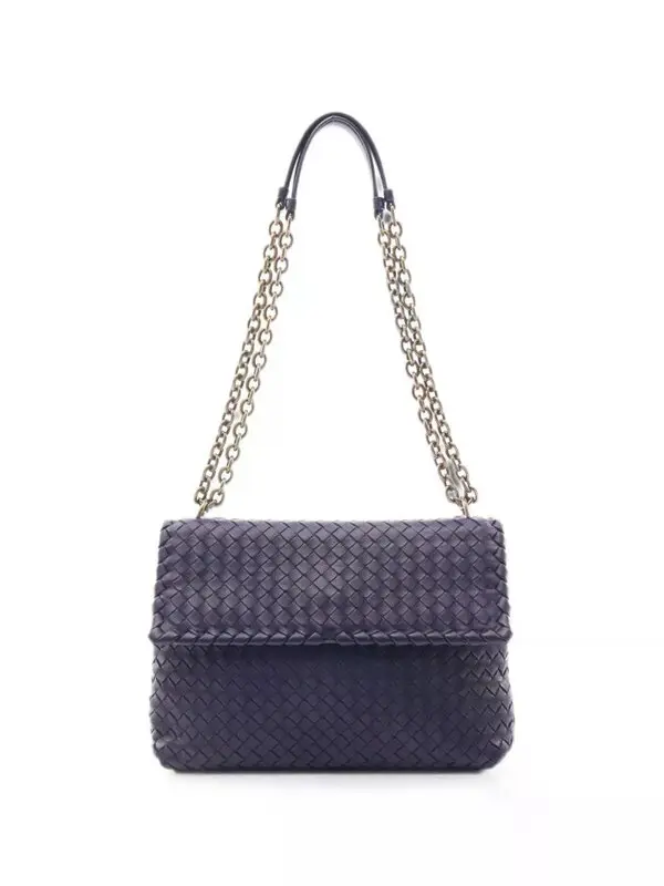 Bottega Veneta Olympia Intrecciato Shoulder Bag
