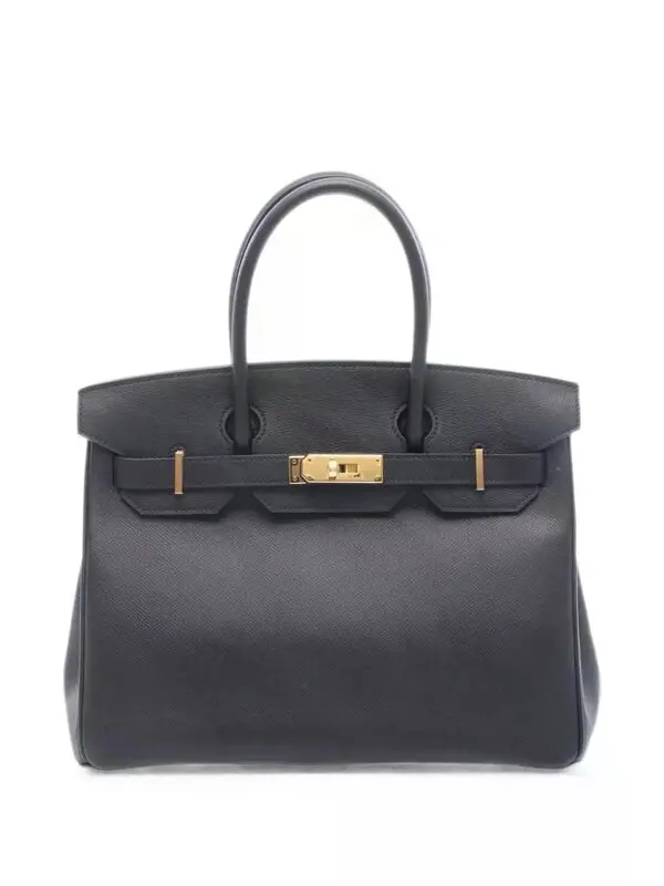 Hermès 2019 30 Birkin Handbag - Black