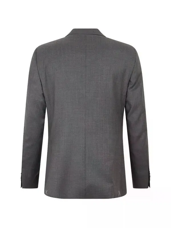 Canali Logo-patch Suit