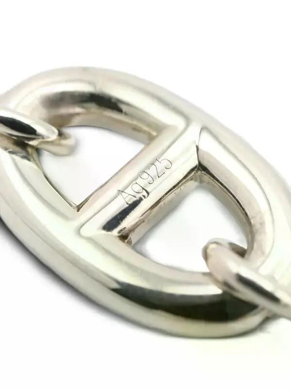 Hermès 2010s Farandole Anchor Chain Necklace