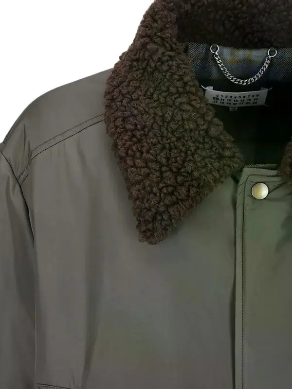 MAISON MARGIELA Shearling-collar Hunting Jacket