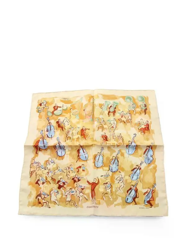 Hermès 2010s Concerto Scarf