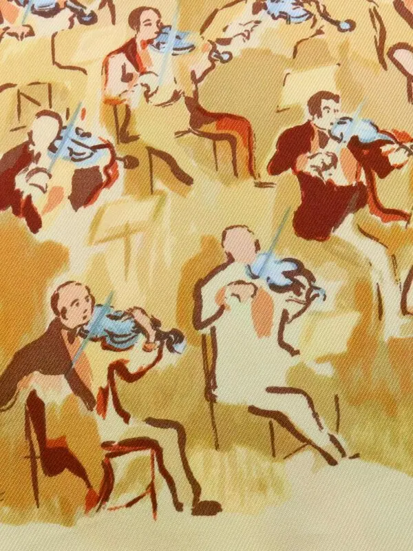 Hermès 2010s Concerto Scarf