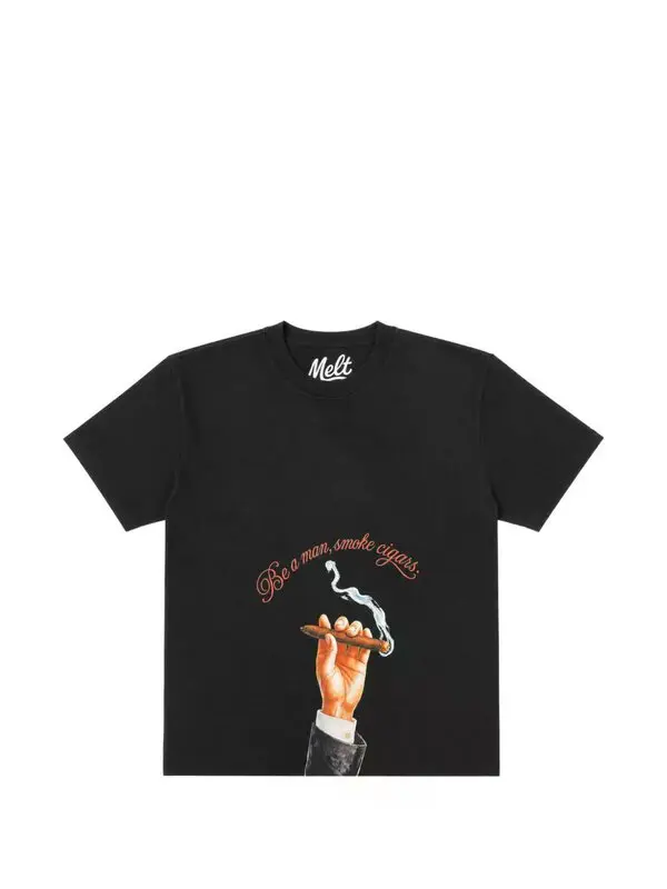 MELT Graphic-print Cotton T-shirt