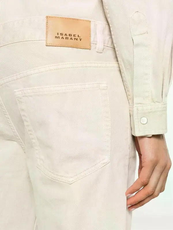 Isabel Marant Étoile Imane Long-sleeve Denim Jumpsuit