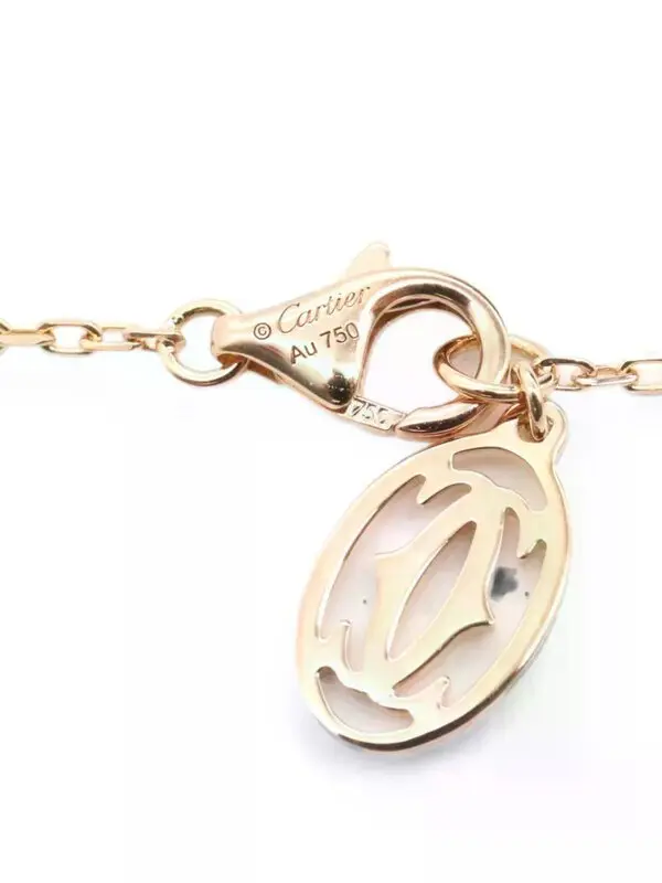 Cartier D'amour Diamond Necklace In 18k Rose Gold
