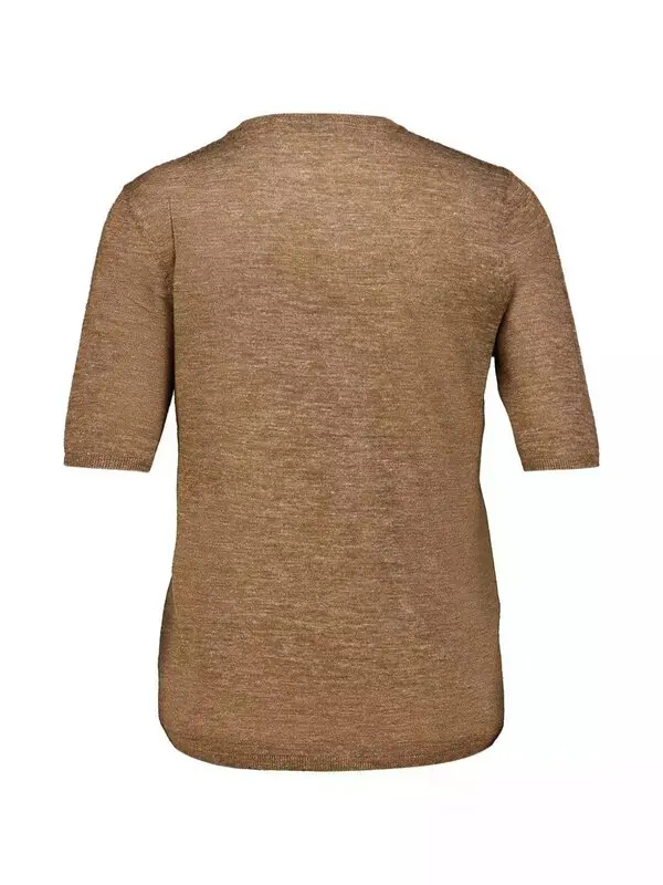 Gabriela Hearst Chryse Short-sleeve Sweater