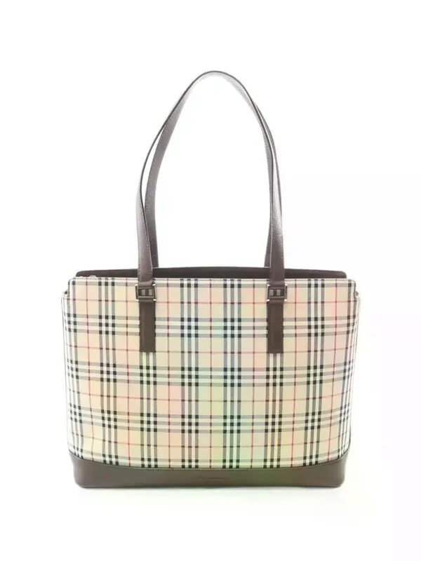 Burberry Nova Check Tote Bag