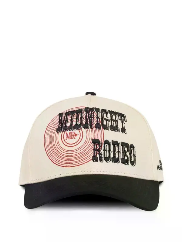 MIDNIGHT RODEO Whiskey Logo-embroidered Baseball Cap