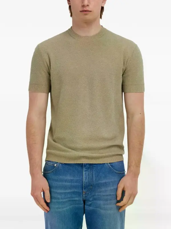 FERRAGAMO Short-sleeve Knitted Top