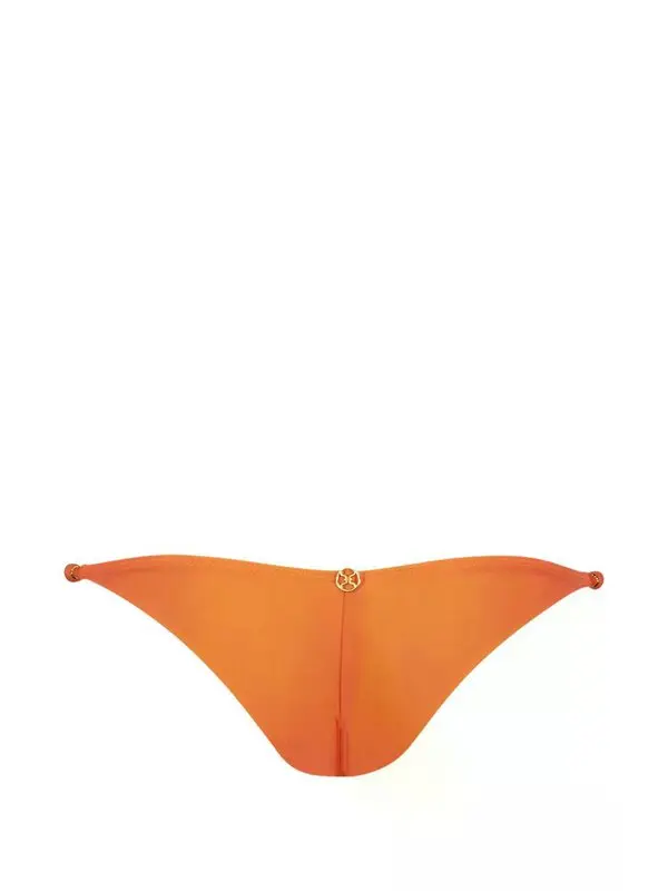 VIX PAULA HERMANNY Embellished Bikini Bottoms - Orange