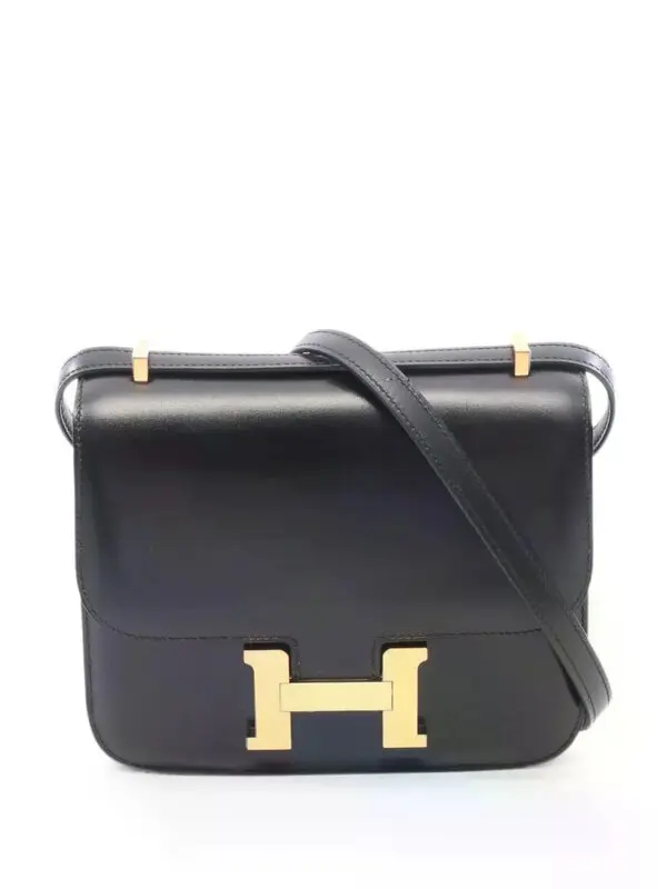 Hermès 2022 Constance 3 Mini Shoulder Bag - Black