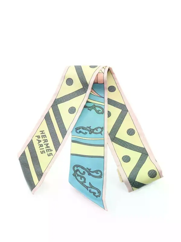 Hermès 2020s Balade En Berline Twilly Scarf