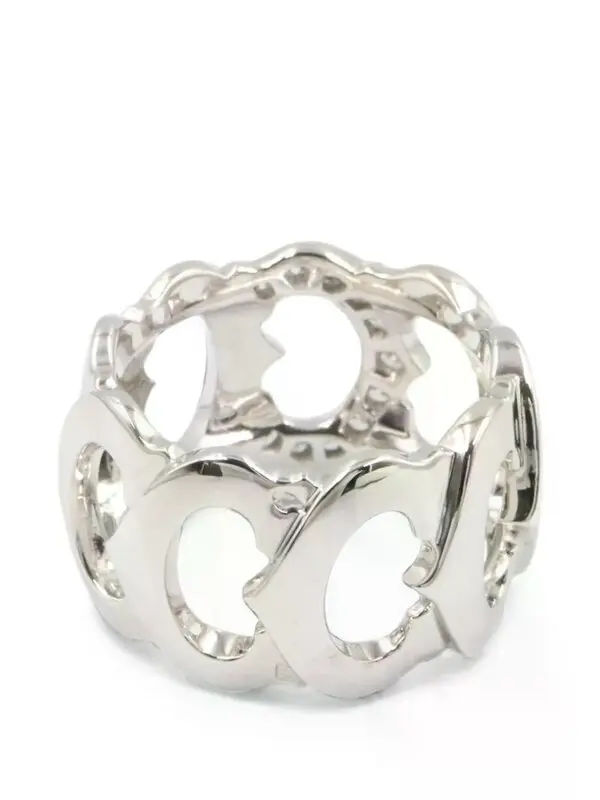 Cartier 2010s C De Diamond Ring