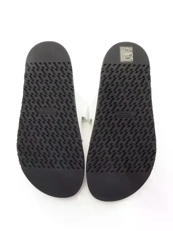 Hermès Leather Cut-out Detail Touch-strap Flat Sandals
