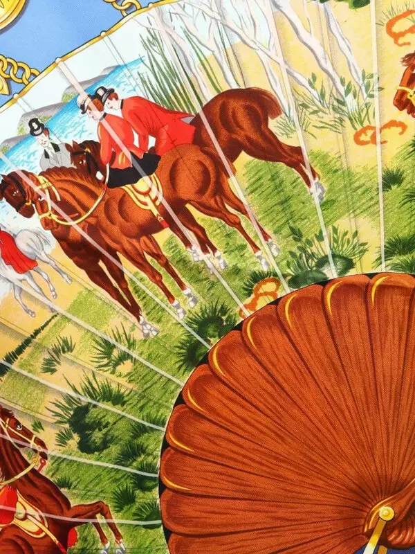 Hermès 2010s Brise De Charme Silk Scarf