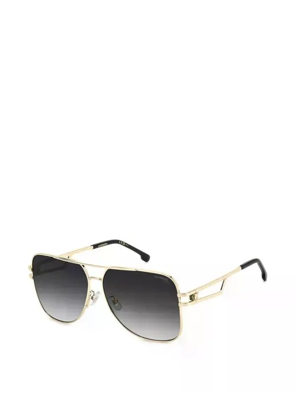 Carrera Eyewear Square-frame Sunglasses With -tone Detailing - Gold