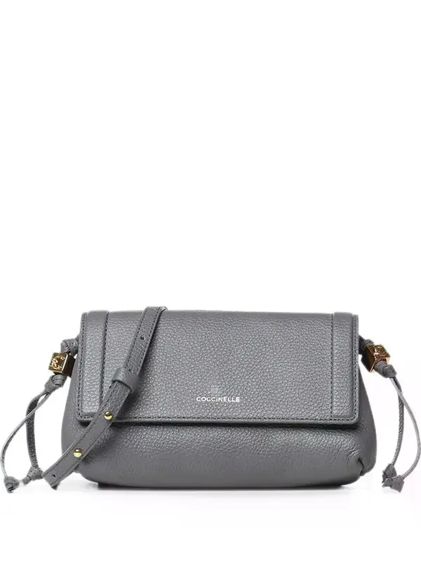 COCCINELLE Mini Thess Pebbled Leather Shoulder Bag