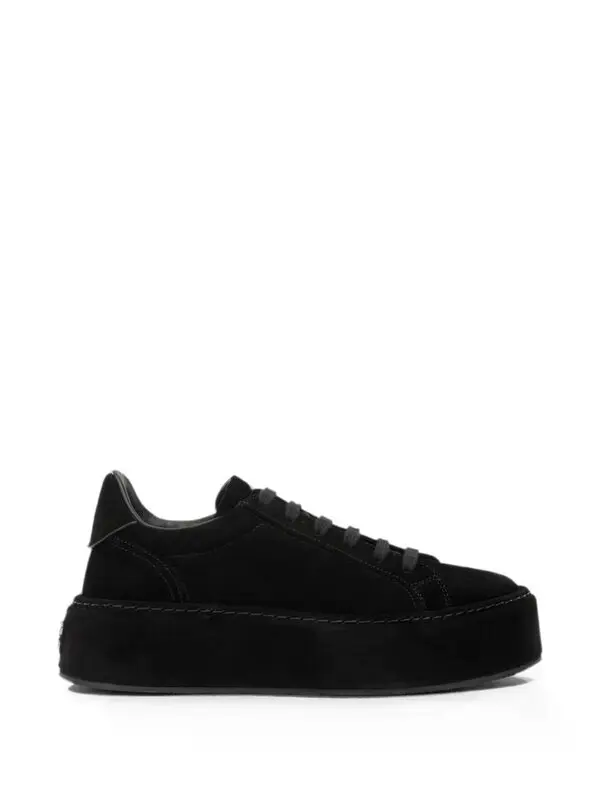 Casadei Suede Platform Sneakers