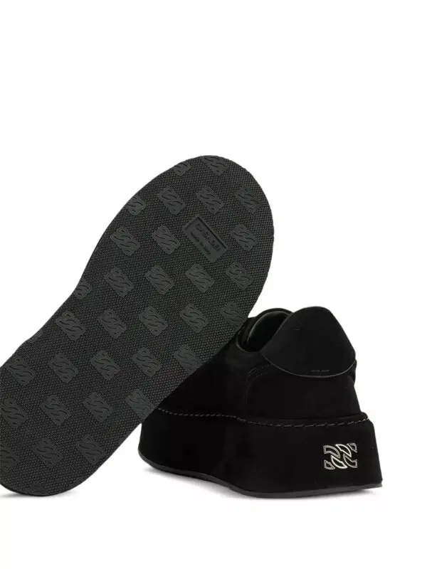 Casadei Suede Platform Sneakers