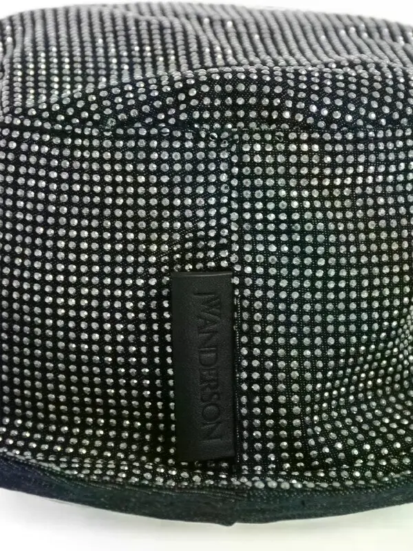 JW Anderson Rhinestone-embellished Logo-patch Bucket Hat