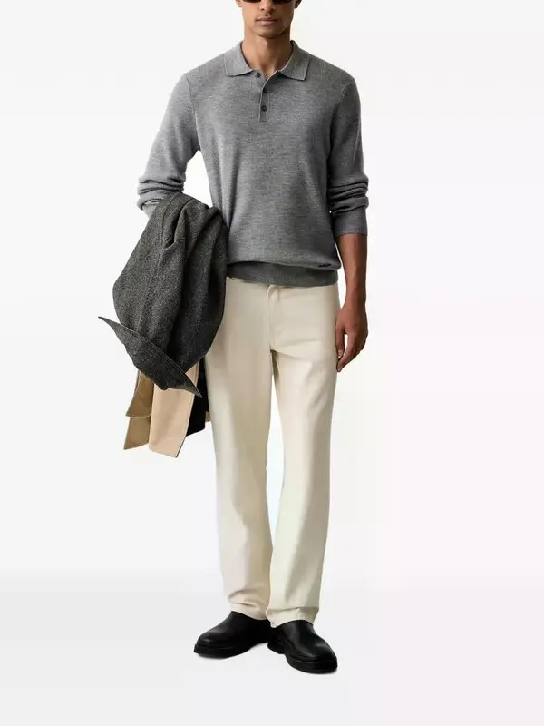 TRUSSARDI Button-placket Polo Shirt