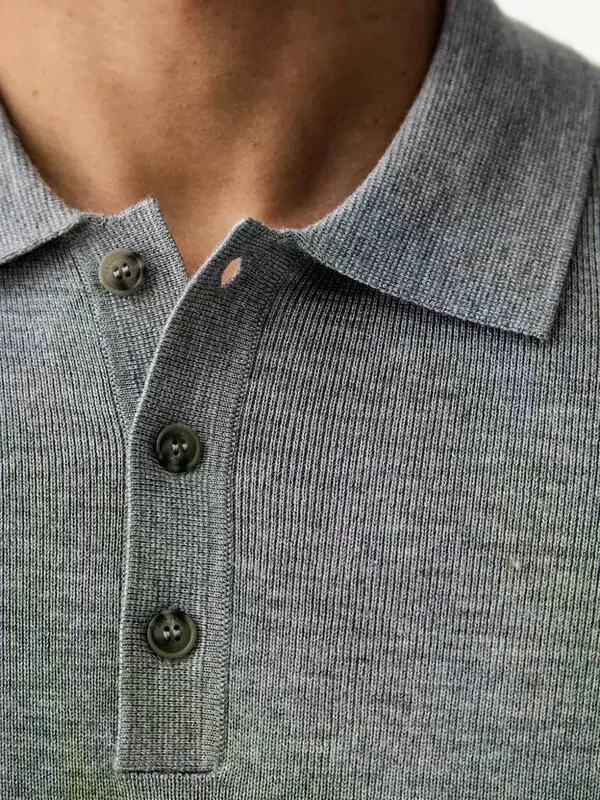 TRUSSARDI Button-placket Polo Shirt