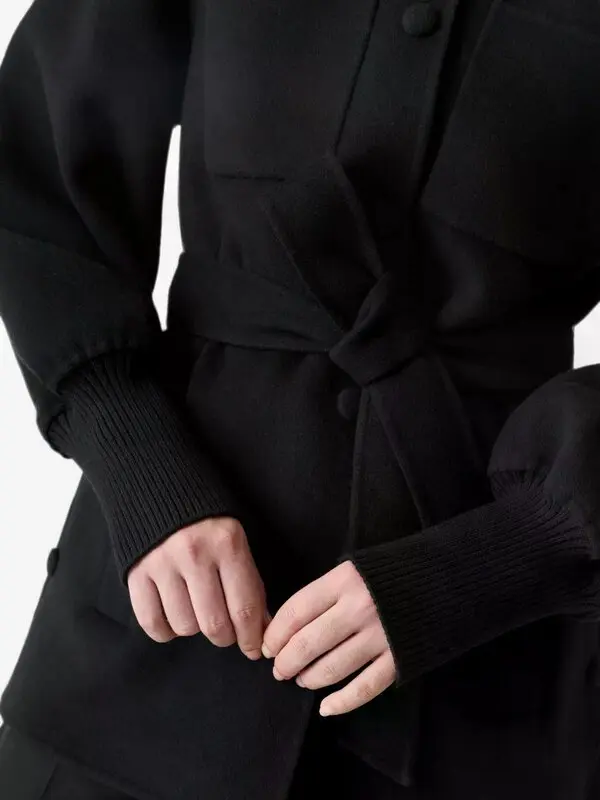 Mackage Shania Belted Wool Coat