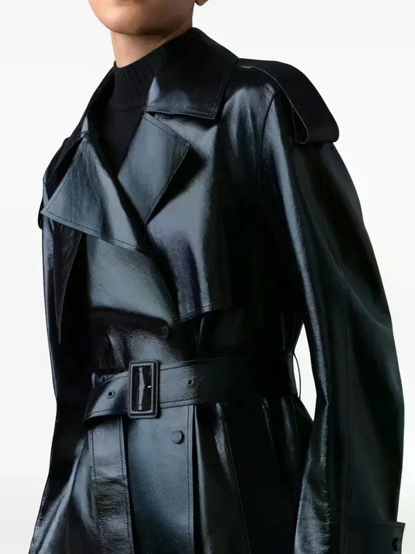 Mackage Carmela Belted Leather Coat