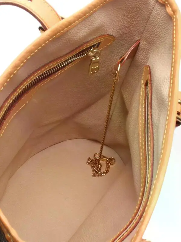 LOUIS VUITTON Monogram Bucket Pm Shoulder Bag - Brown