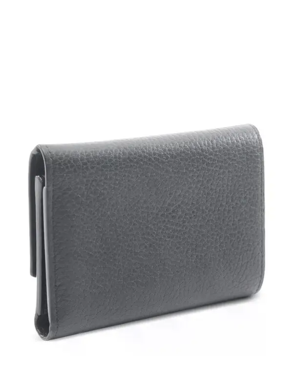 LOUIS VUITTON 2020 Capucines Trifold Wallet - Black