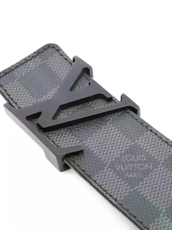 LOUIS VUITTON 2016 Damier Graphite Belt