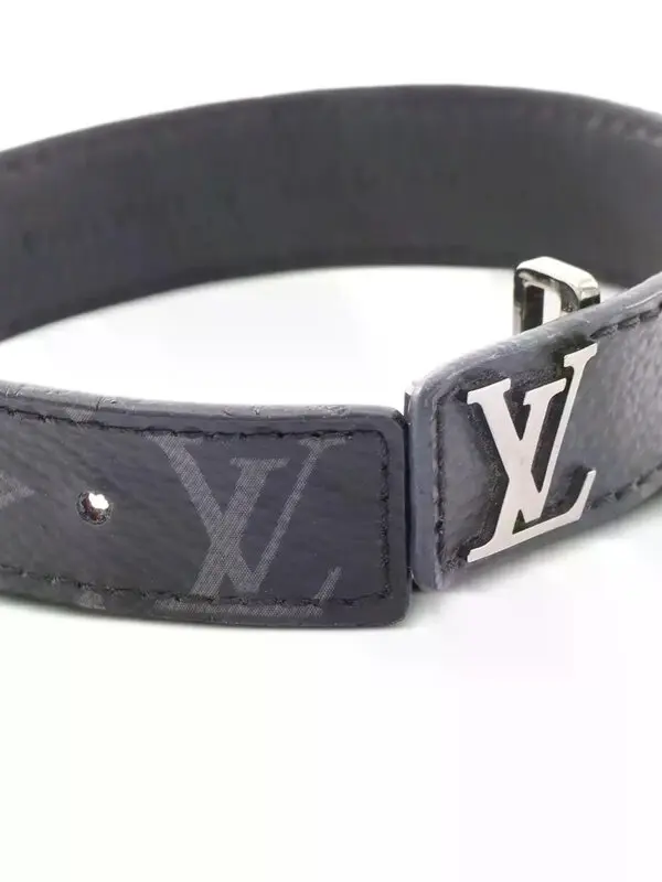 LOUIS VUITTON Monogram Eclipse Bracelet