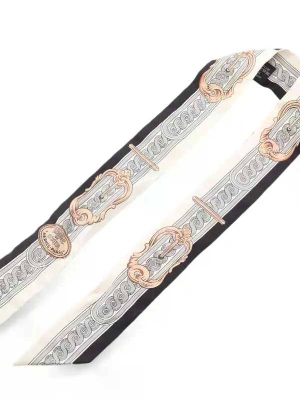 Hermès 2010s Bride De Cour Twilly Scarf