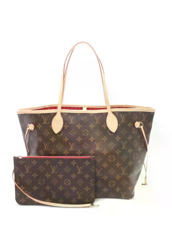 LOUIS VUITTON Neverfull Mm Tote Bag - Brown