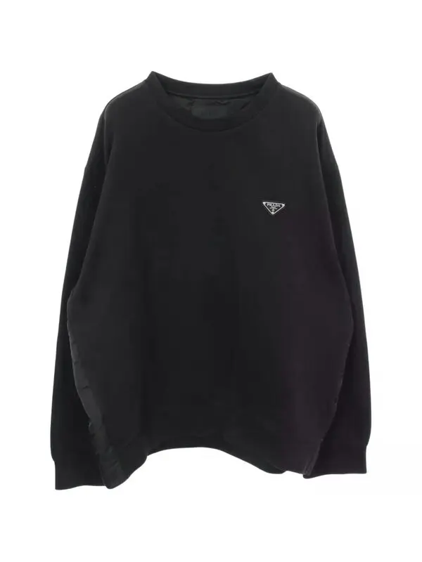Prada 2000s Triangle Logo Sweater