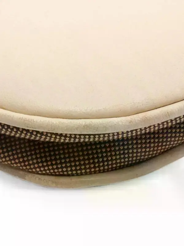 Prada 2000s Logo Jacquard Shoulder Bag