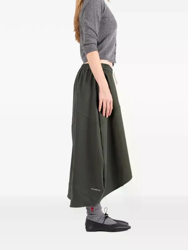 SOCIETE ANONYME Bunka Asymmetric Drawstring Maxi Skirt
