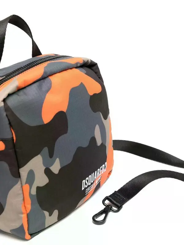Dsquared2 Camouflage Print Messenger Bag