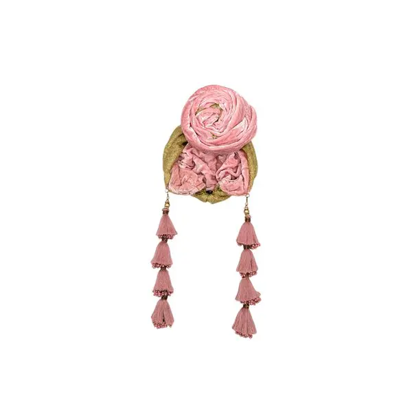JULIA CLANCEY Edith Glitz Shimmy Dorado Turban